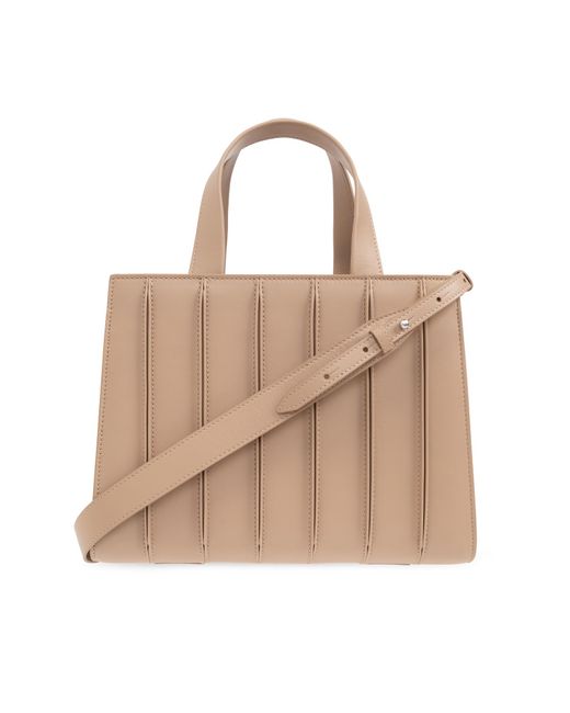 Max Mara Handbag Whitney in Natural | Lyst