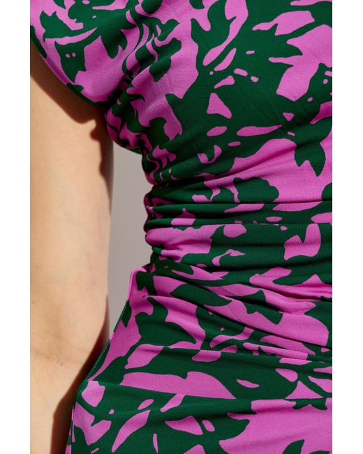 Diane von Furstenberg Dress Aviel in Blue | Lyst