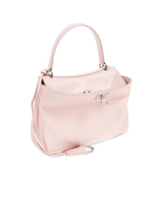 Balenciaga 'Rodeo Top Mini' Handheld Bag in Black | Lyst