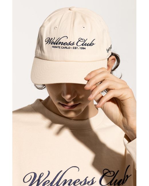 Sporty & Rich Cap From The 'Riviera' Collection in Natural | Lyst