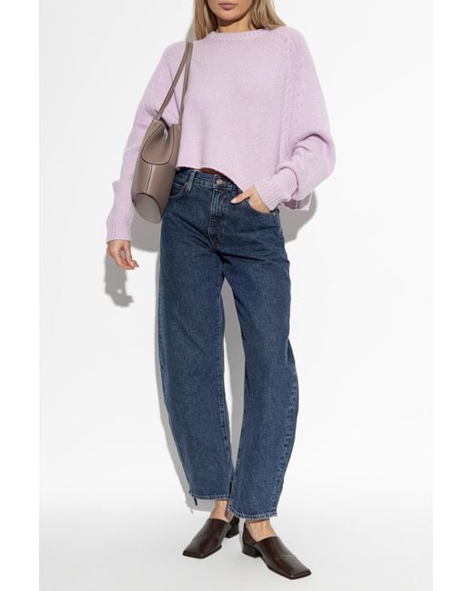 Lisa Yang Sweater 'Karine' in Pink | Lyst UK