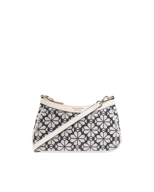 Kate Spade Flower Jolie Shoulder Bag in Blue | Lyst