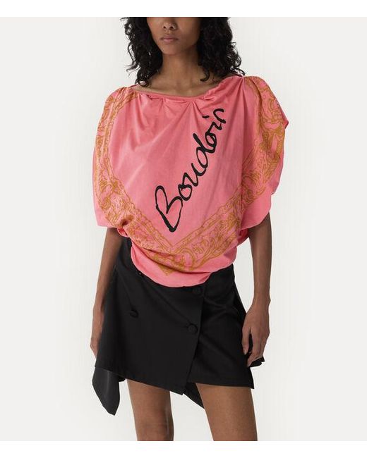 Vivienne Westwood Boudoir Heart Top in Pink | Lyst UK