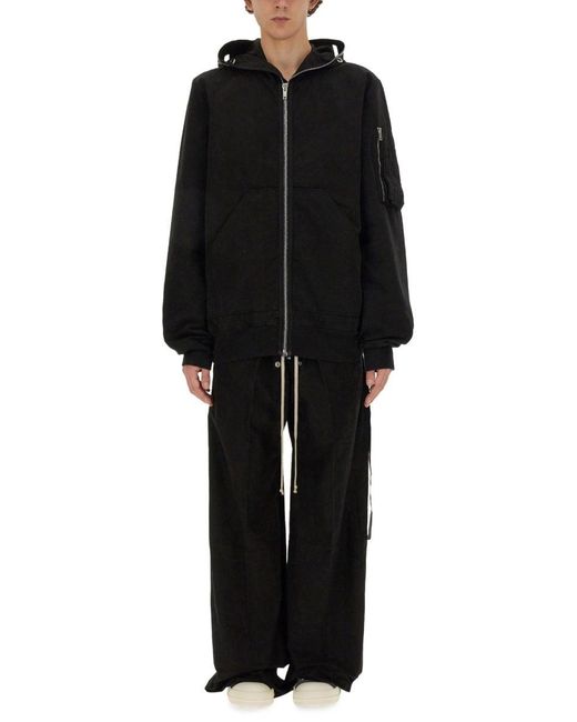 Rick Owens x Drkshdw "Gimp Flight" Jacket in Black for Men | Lyst UK