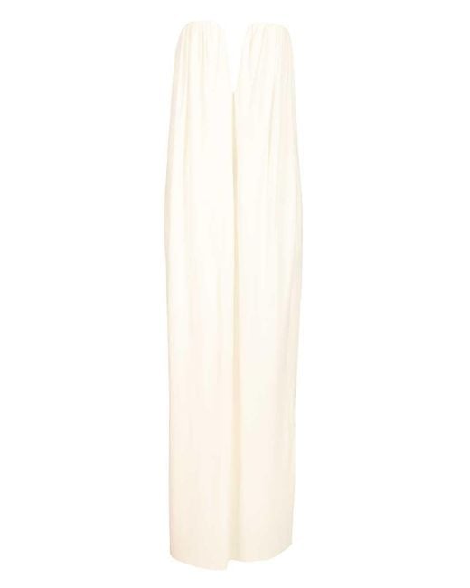 Stella McCartney Pleated Dress Dresses in White | Lyst UK