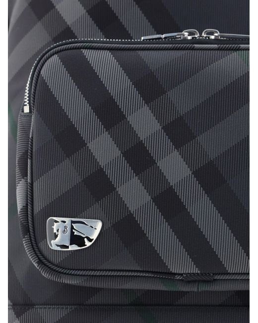 Burberry Ml Heritage Backpack S21 Backpack in Black for Men | Lyst
