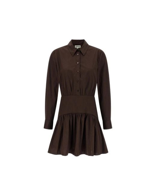 STAUD Dresses Brown | Lyst UK