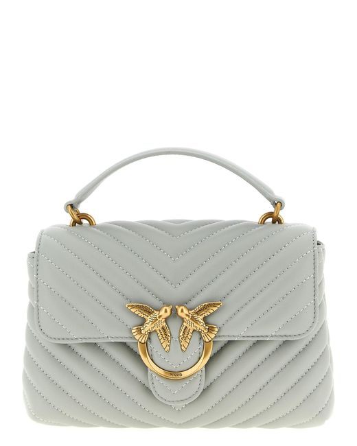 Pinko Mini Lady Love Puff Hand Bags in Gray | Lyst