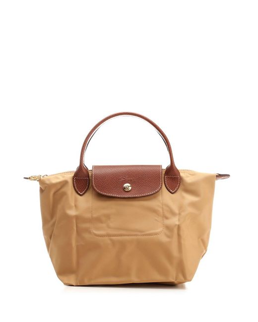 Longchamp Le Pliage Original S Handbags in Brown | Lyst