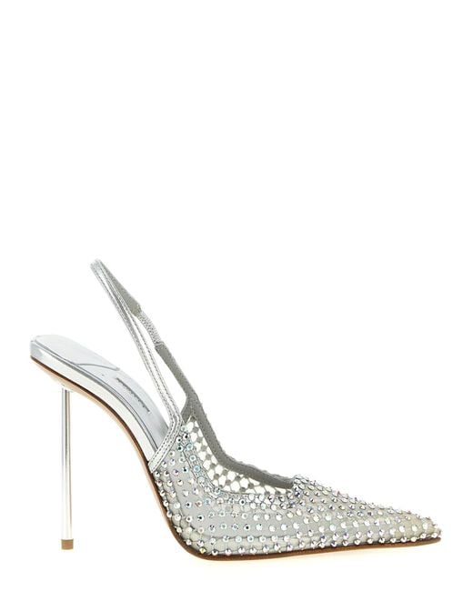Le Silla Gilda Pumps in White | Lyst UK