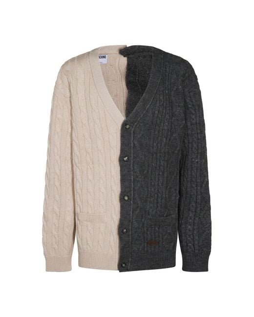 Moschino Sweaters in Gray for Men | Lyst