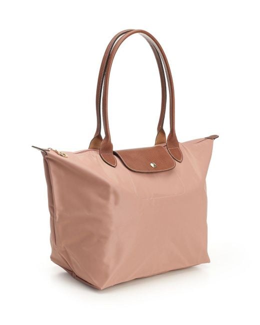 Longchamp Le Pliage Original Shoulder Bags Rose in Pink | Lyst