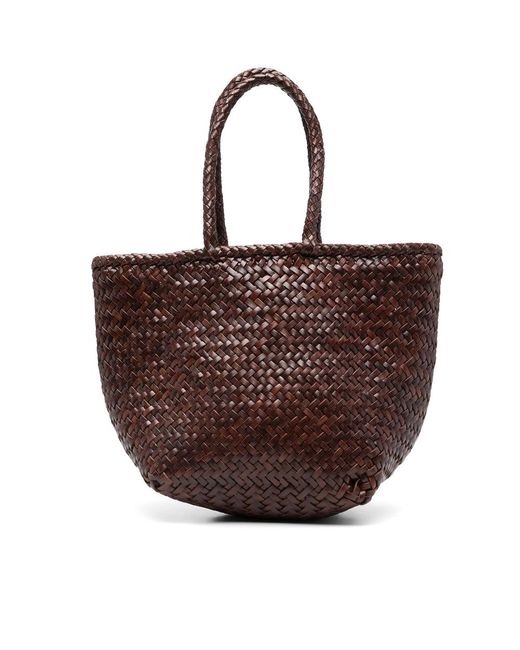 Dragon Diffusion Leather Tote Bags in Brown | Lyst