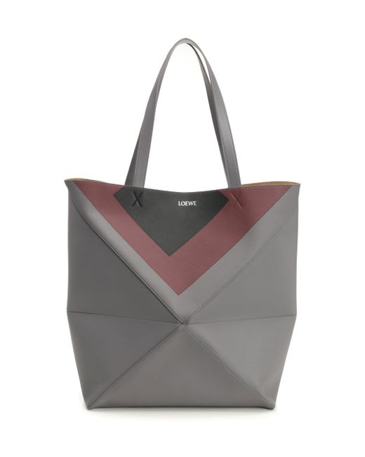 Loewe Puzzle Fold Tote Xl X Josef And Anni Albers in Grey for Men | Lyst UK