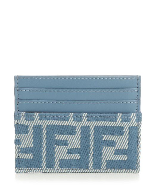 Fendi Baguette Wallets in Blue | Lyst