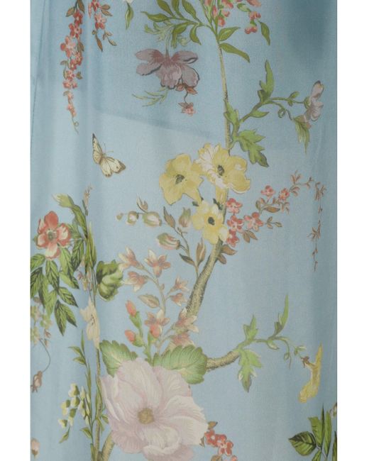 Zimmermann Waverly Relaxed Pant in Blue | Lyst