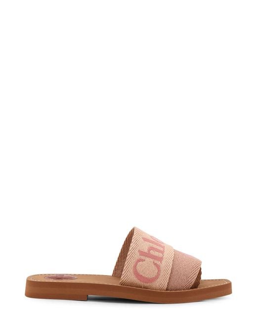 Chloé Sliders in Brown | Lyst Canada