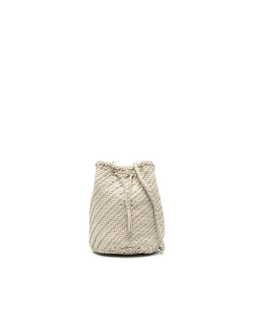 Dragon Diffusion Leather Bucket Bags in Natural | Lyst