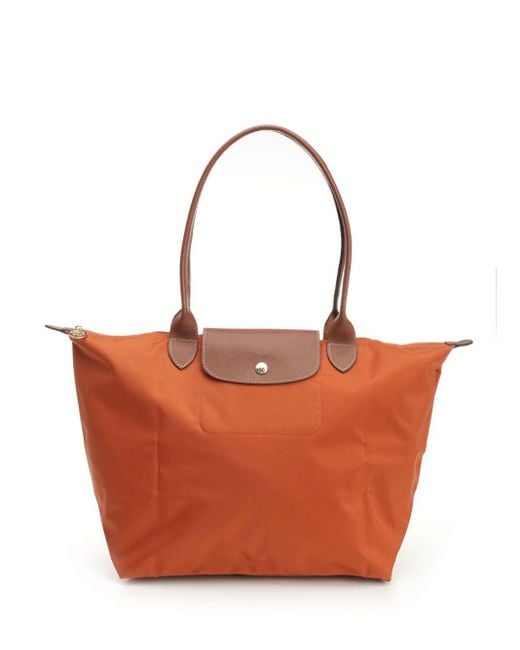 Longchamp Le Pliage Original Shoulder Bags in White | Lyst