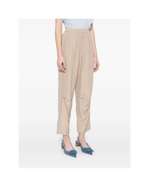 Tela Neutral Pants in Natural | Lyst