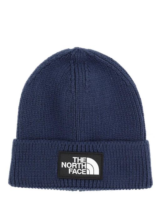 The North Face Cap With Lapel in Blue | Lyst UK