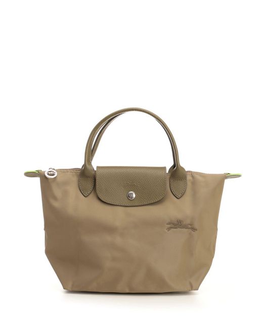 Longchamp Le Pliage S Handbags in Natural | Lyst