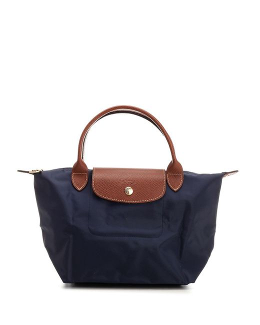 Longchamp Le Pliage Original S Handbags in Blue | Lyst