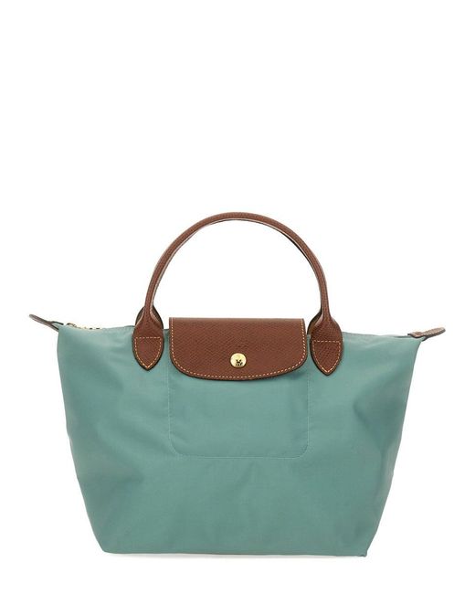 Longchamp Le Pliage Small Bag in Blue | Lyst