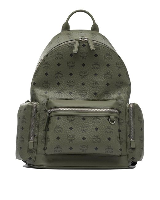 MCM Backpacks in Green | Lyst