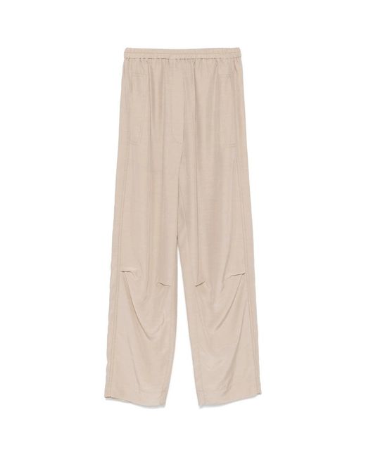 Tela Neutral Pants in Natural | Lyst