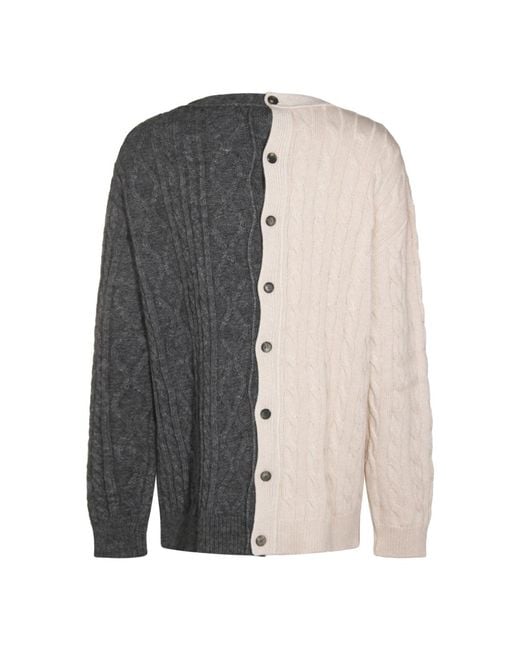 Moschino Sweaters in Gray for Men | Lyst