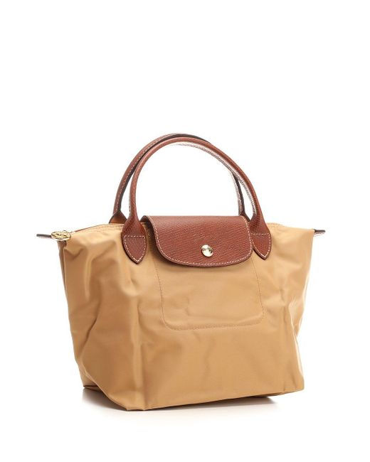 Longchamp Le Pliage Original S Handbags in Brown | Lyst