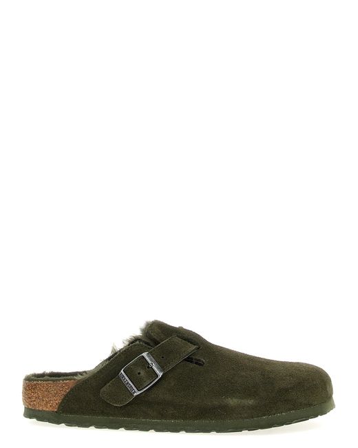 Birkenstock Sabot 'Boston' in Green | Lyst
