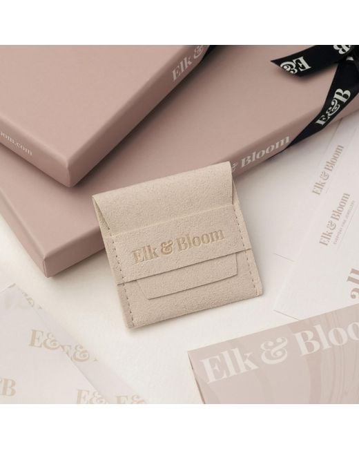 Elk & Bloom Dainty Shell Clam Necklace in Metallic | Lyst UK