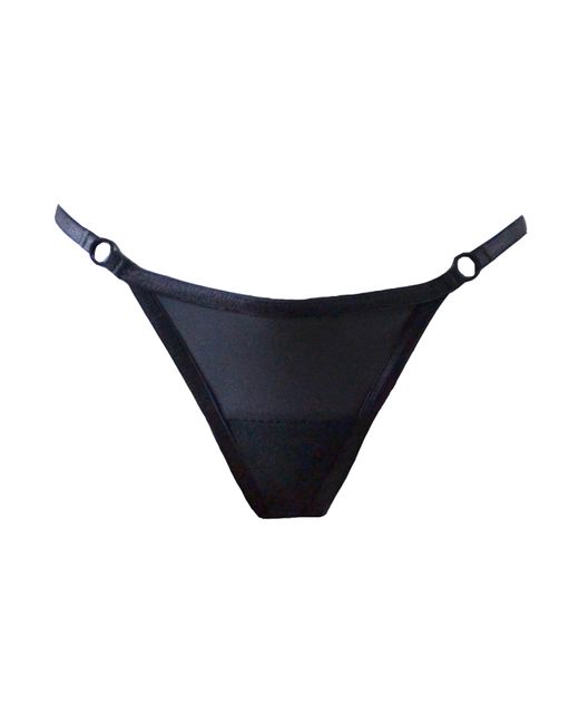 Hidden Beneath 'Phoebe Low-Rise Thong in Blue | Lyst