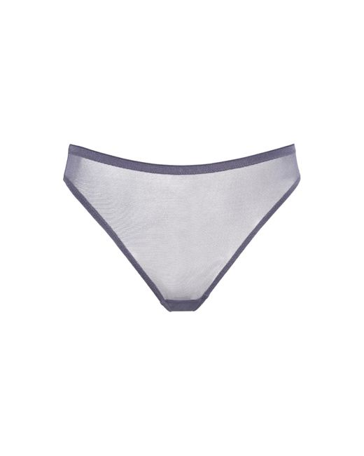 BonBon Lingerie Stradust Full Brief in Gray | Lyst