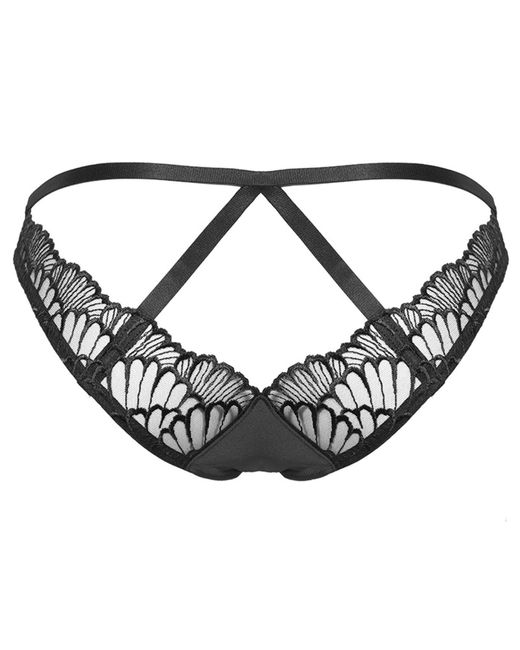 Reckless Wolf Savage Open Brief in Black | Lyst UK