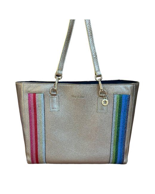 Meg & Bee Disco Slouchy Tote Bag in Blue | Lyst