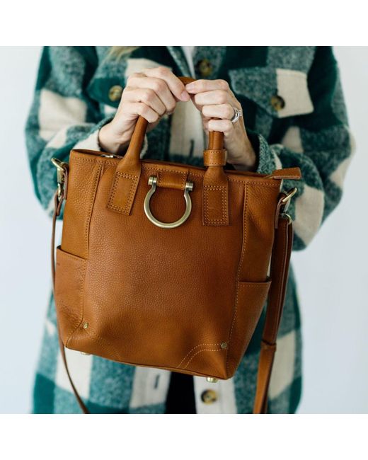 Sapahn Chloe Mini Convertible Backpack & Crossbody in Blue | Lyst