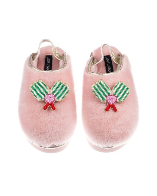 Laines London Flatform Cloud Closed Toe Slippers With Pickle Ball ...