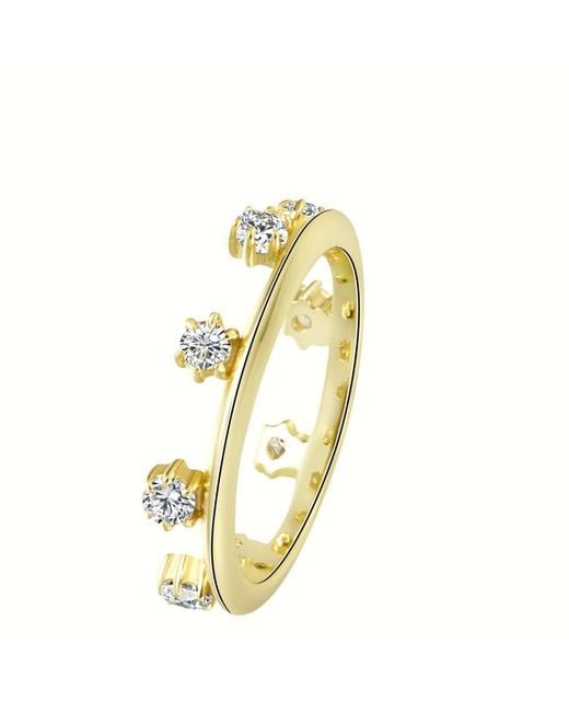 Onewildone Rizz Eternity Stacking Pinky Ring in Metallic | Lyst UK