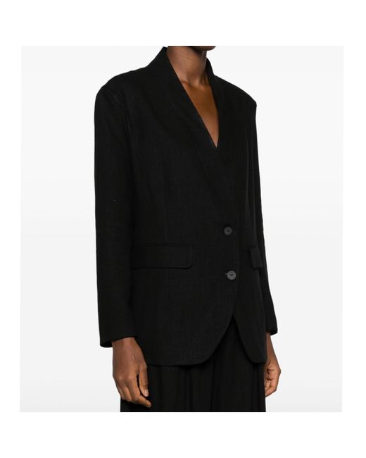 Tessitura Kimono Blazer in Black | Lyst