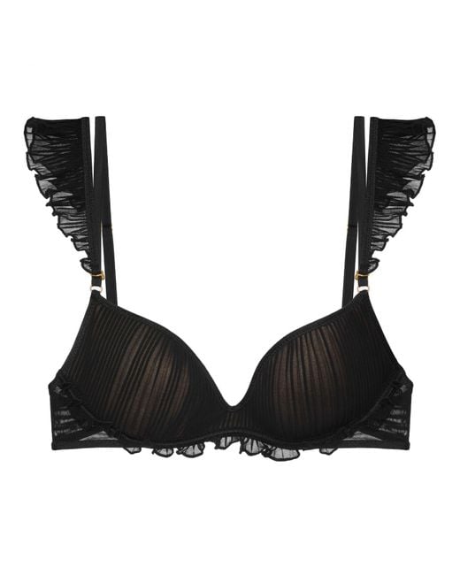 Perilla Lingerie Flavia Bra Push Up in Black | Lyst UK