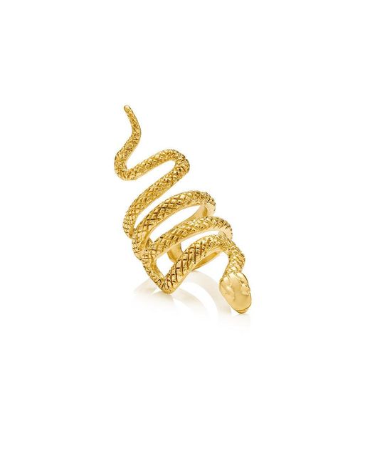 Sophie Simone Designs Ring Serpentine in Gold (Metallic) | Lyst Canada