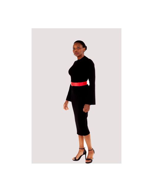 Mary Dickow Leather Belt in Red | Lyst UK