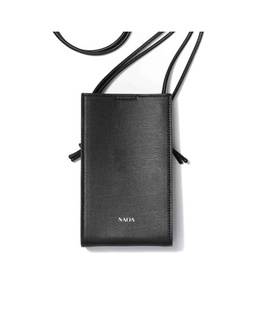 Naoa Phone & Essentials Crossbody Bag in Black | Lyst