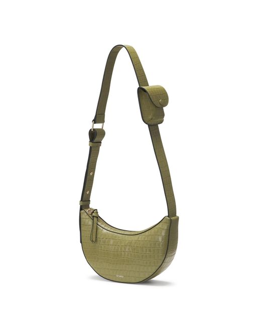orYANY Rookie Croco Crossbody in Green | Lyst UK