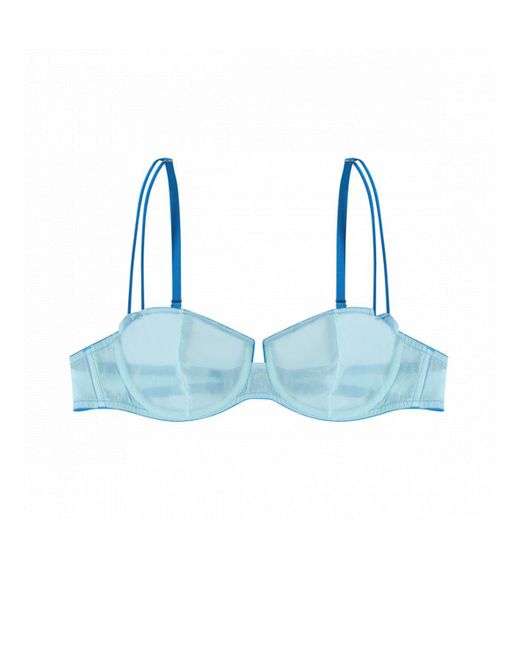 La Tribeau Sky Bra in Blue | Lyst