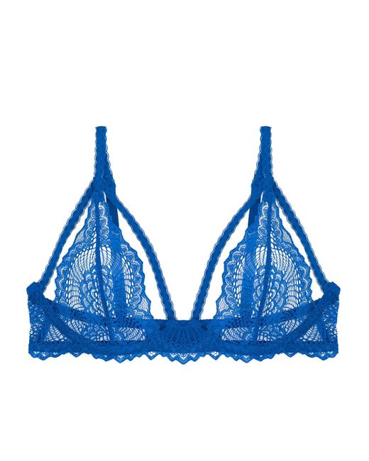 Journelle Natalia Underwire Bra Lapis in Blue Lyst UK