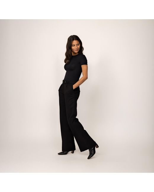 Marané High-Waisted Smart Trouser in Black | Lyst UK